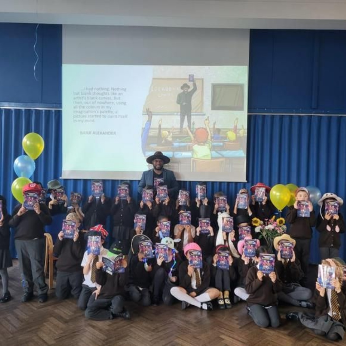 Lady Bankes Primary School - Banji Alexander Visit